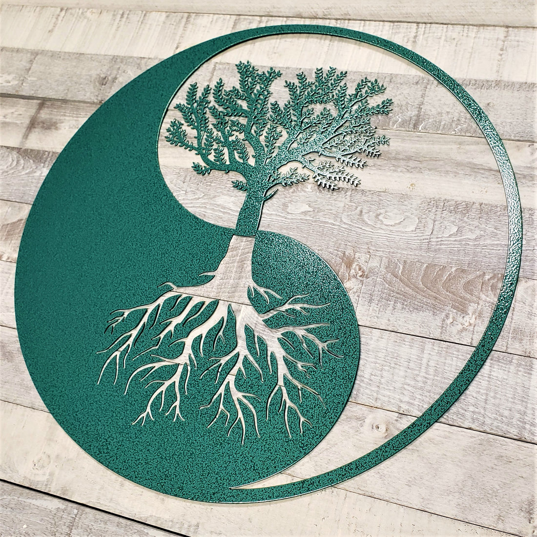 Yin Yang Tree Metal Wall Art | Free Shipping | UP Designs
