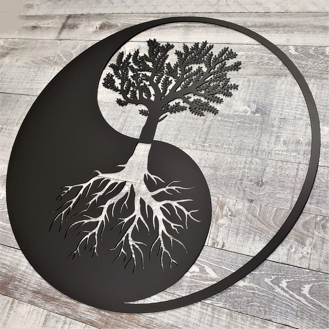 Yin Yang Tree Metal Wall Art | Free Shipping | UP Designs