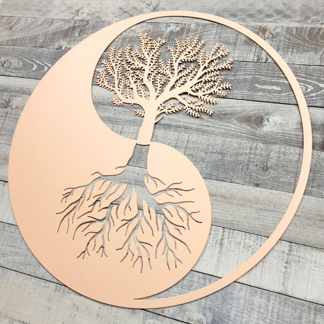 Yin Yang Tree Metal Wall Art | Free Shipping | UP Designs